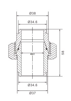 UNION CONICAL JOINT BW-BW - HUANRI GROUP